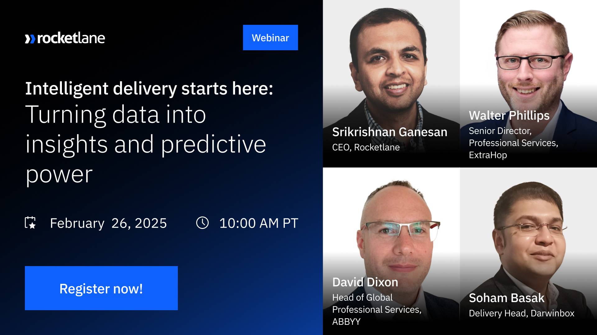 Rocketlane TV: Intelligent Delivery Starts Here: Turning Data Into ...